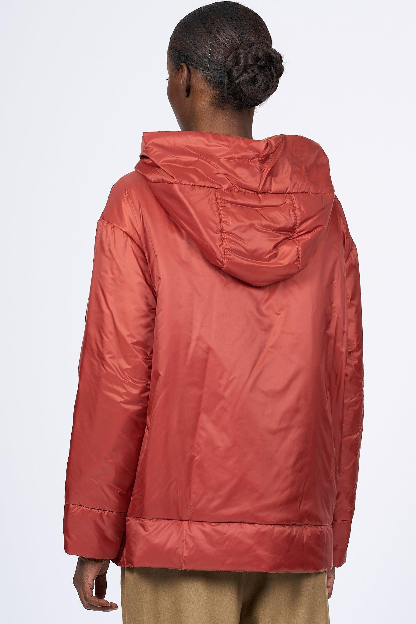 Max mara Piumino Dali Rosso Donna 136537-P595D-DALI--ROSSO su Progetto Seta